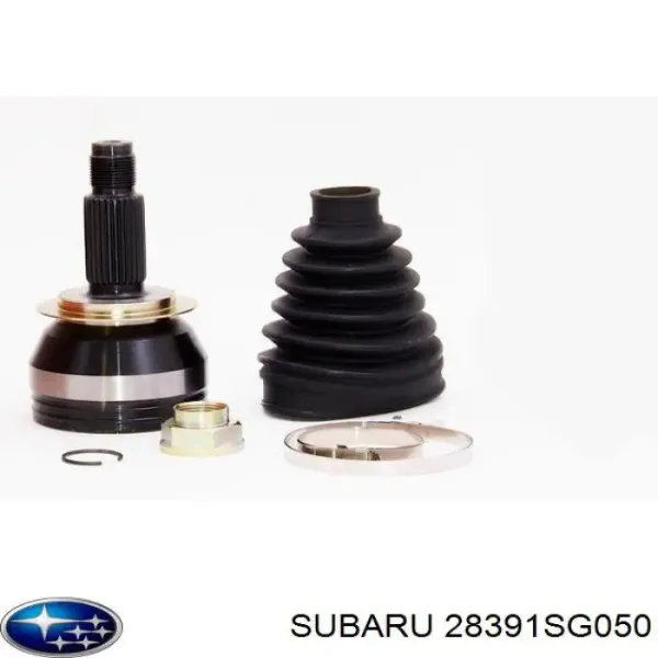 28391SG050 Subaru Полуось (привод) передняя