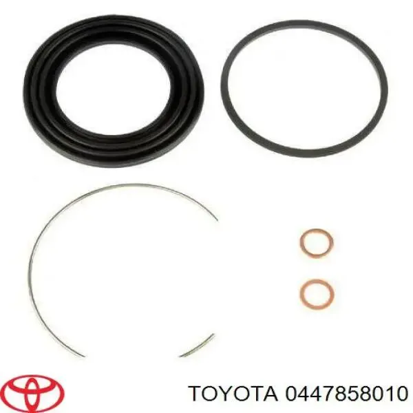 0447858010 Toyota Ремкомплект суппорта тормозного переднего