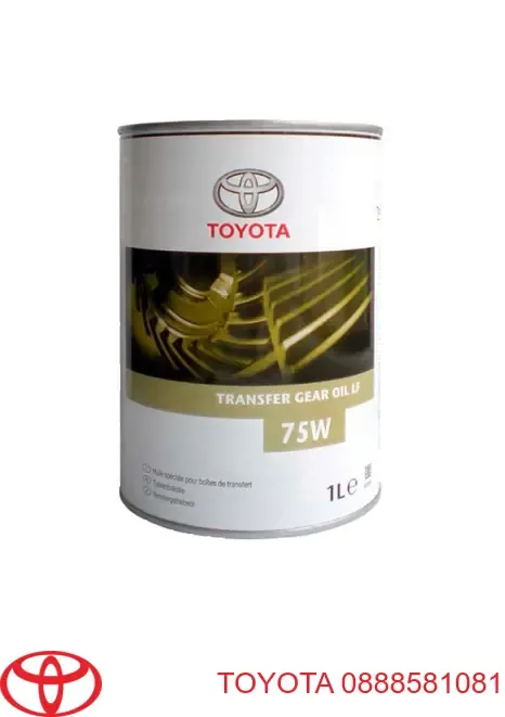 Масло трансмиссионное Toyota Getriebeoil LF 75W 1 л 0888581081 купить ...
