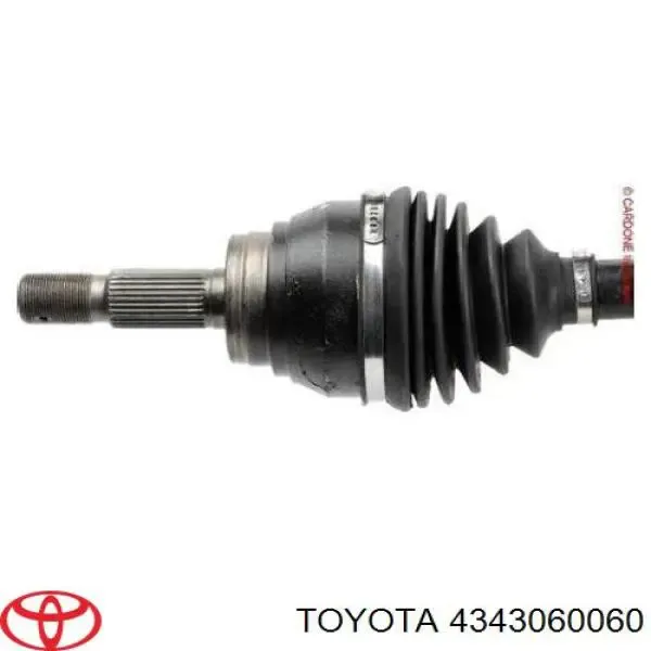 4343060060 Toyota Полуось (привод) передняя