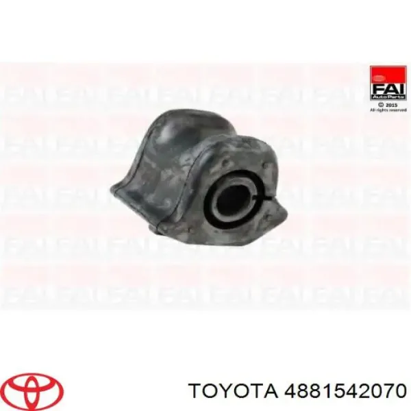 4881542070 Toyota Втулка стабилизатора переднего левая
