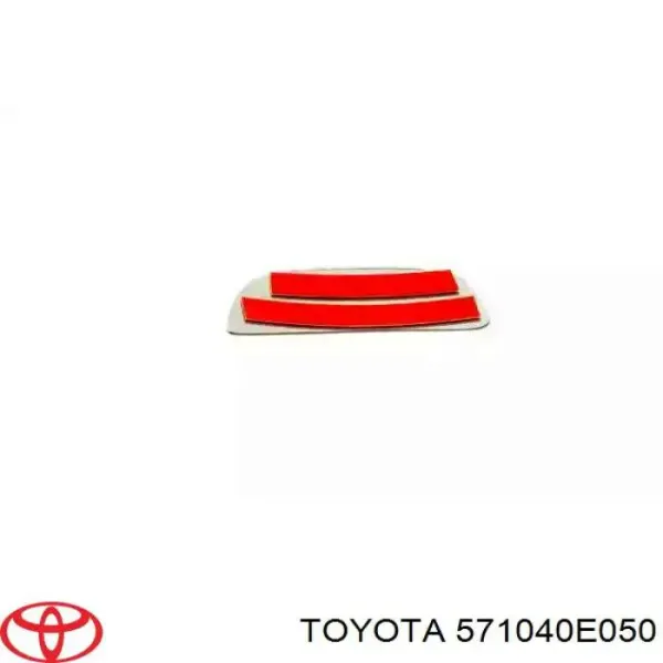 571040E050 Toyota Суппорт радиатора нижний (монтажная панель крепления фар)