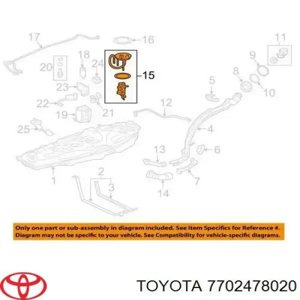 7702478020 Toyota сравнить цены на Автопро
