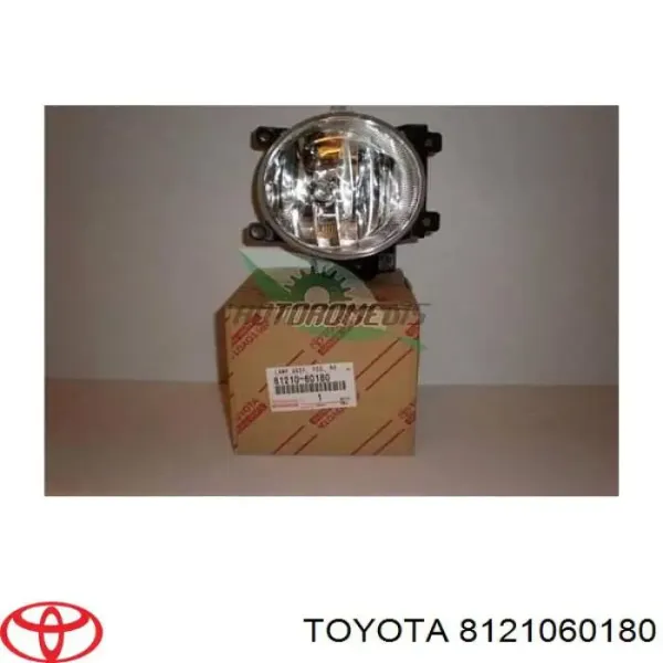 8121060180 Toyota Фара противотуманная правая