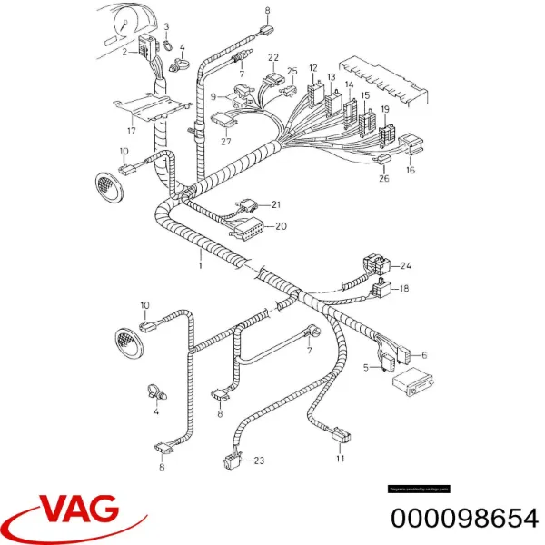 000098654 VAG сравнить цены на Автопро