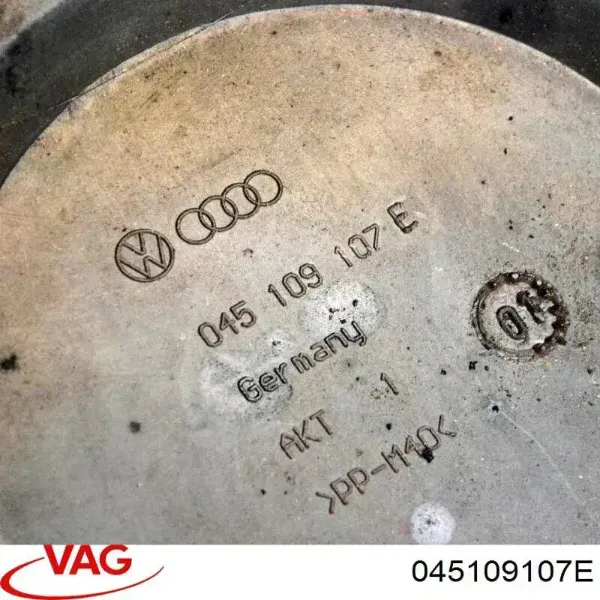 045109107E VAG Защита ремня ГРМ верхняя