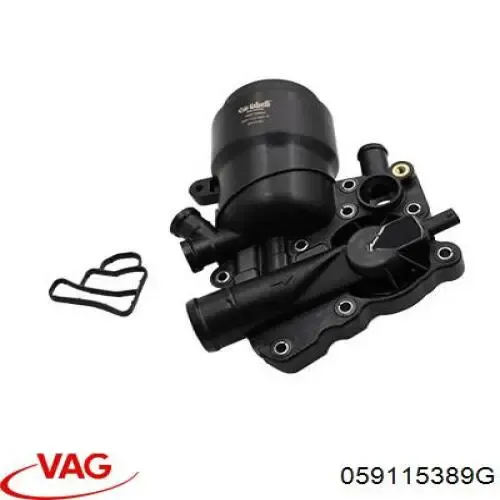 059115389G VAG Корпус масляного фильтра