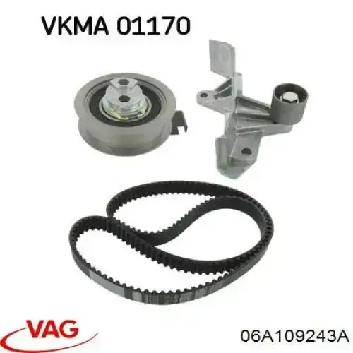 06A109243A VAG Ролик натяжителя ремня ГРМ