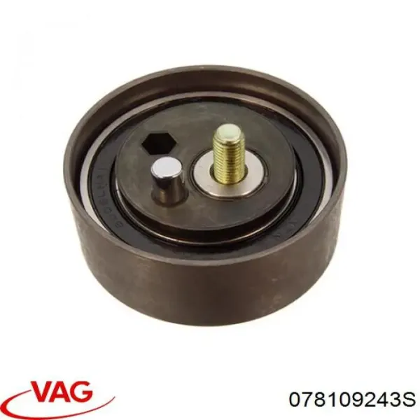 078109243S VAG Ролик натяжителя ремня ГРМ