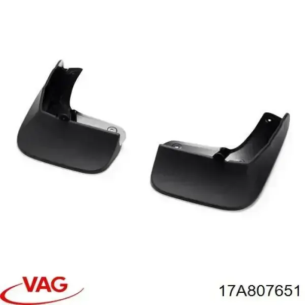 17A807651 VAG Усилитель бампера переднего