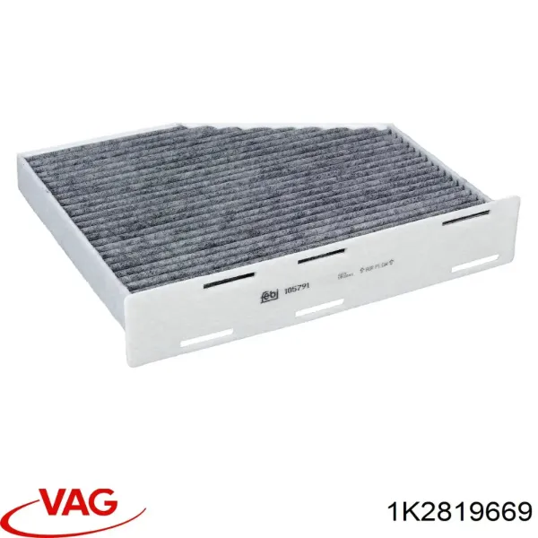 1K2819669 VAG Фильтр салона