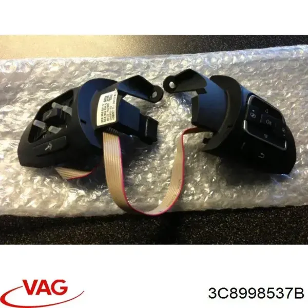 3C8998537B VAG Блок кнопочных переключателей рулевого колеса