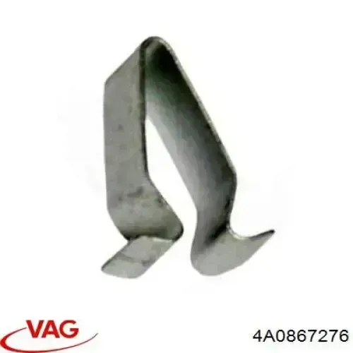 4A0867276 VAG Пистон (клип) крепления обшивки крышки багажника
