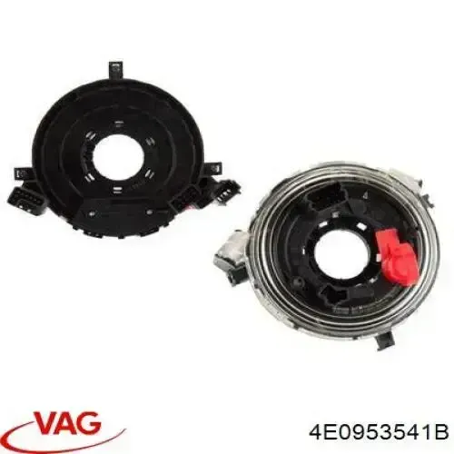 4E0953541B VAG Кольцо контактное, шлейф руля