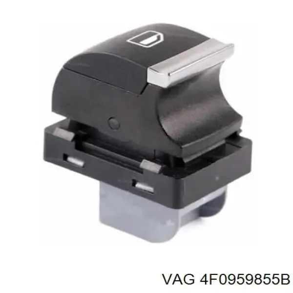 4F0959855B VAG Кнопка включения мотора стеклоподъемника передняя правая