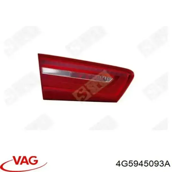 4G5945093A VAG Фонарь задний левый внутренний