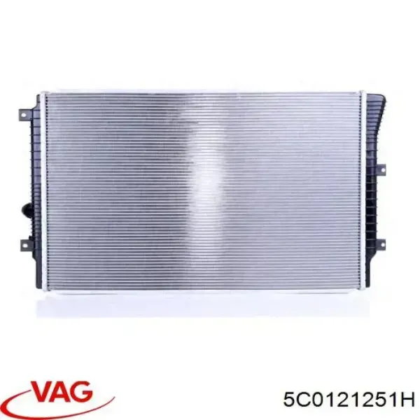 5C0121251H VAG Радиатор охлаждения двигателя