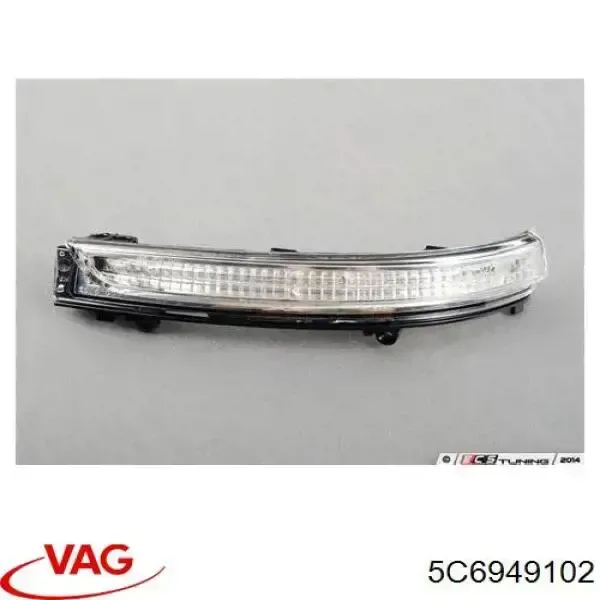 5C6949102 VAG Указатель поворота зеркала левый