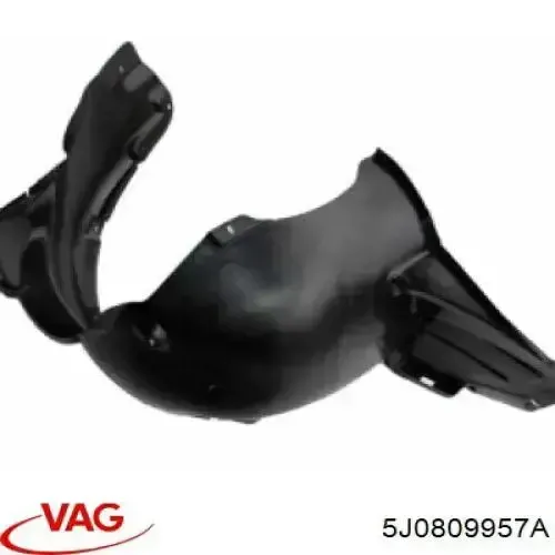 5J0809957A VAG Подкрылок крыла переднего левый