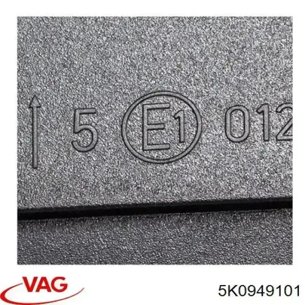 5K0949101 VAG Указатель поворота зеркала левый