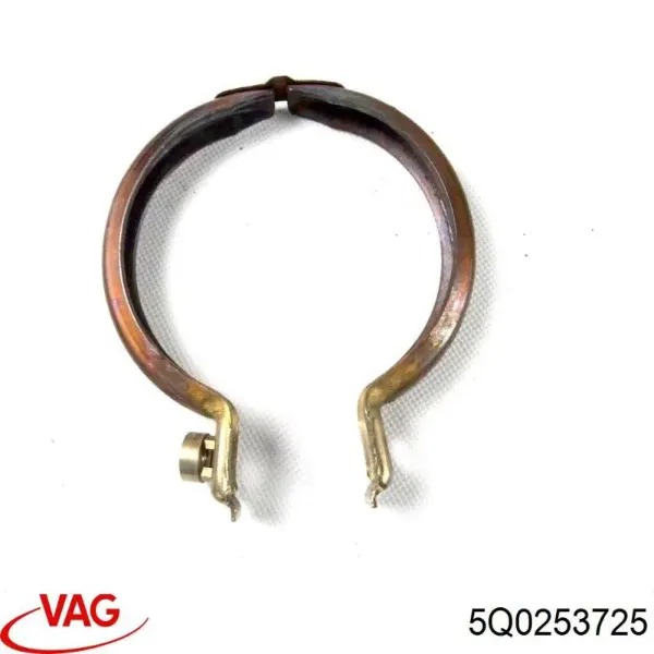 5Q0253725 VAG Хомут глушителя передний