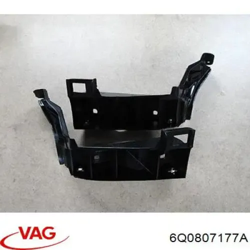6Q0807177A VAG Кронштейн бампера переднего левый