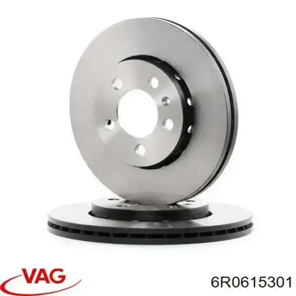 6R0 615 301 VAG Диск тормозной передний