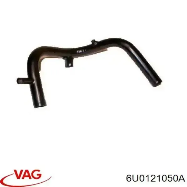 6U0 121 050 A VAG Шланг (патрубок) радиатора охлаждения нижний