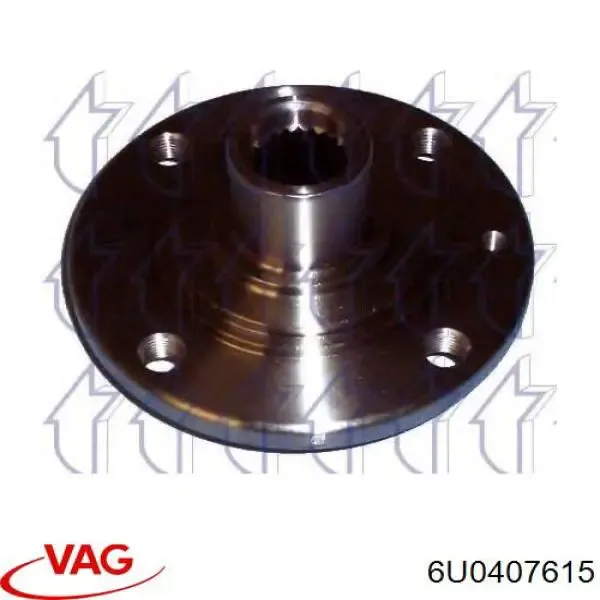 6U0407615 VAG Ступица передняя