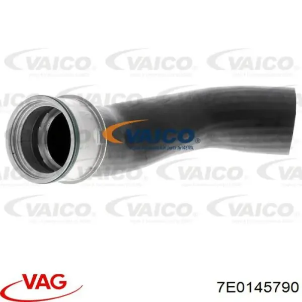 7E0145790 VAG Шланг (патрубок) интеркуллера левый