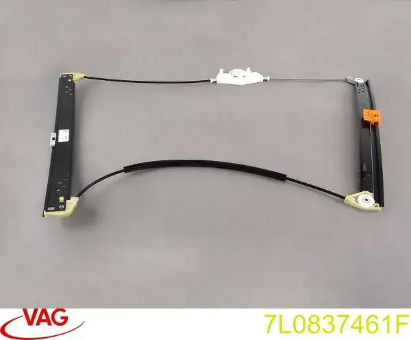 7L0837461F VAG Механизм стеклоподъемника двери передней левой