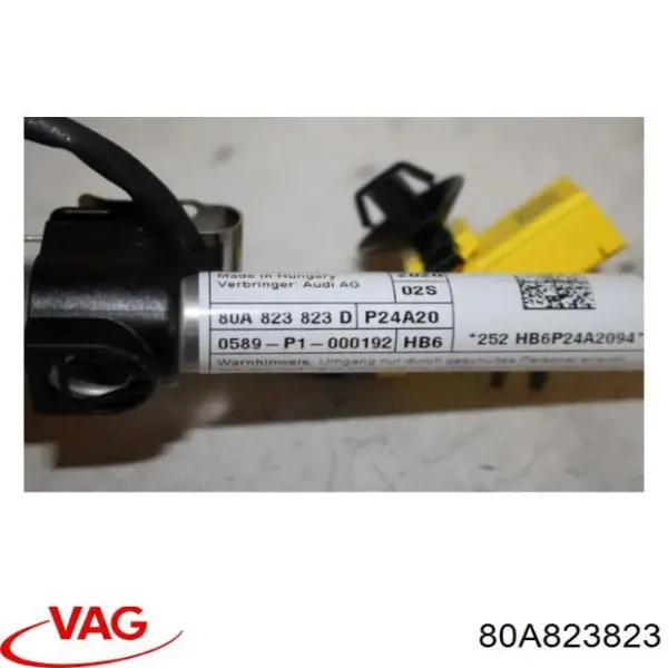 80A823823 VAG Пиропатрон петли капота