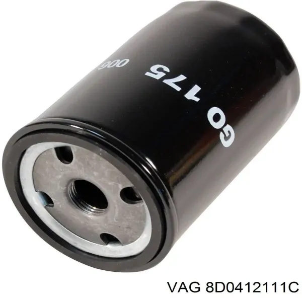 8D0412111C VAG Проставка (резиновое кольцо) пружины передней верхняя