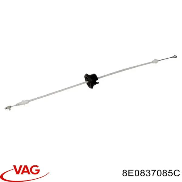 8E0837085C VAG Трос (тяга) открывания замка двери передней