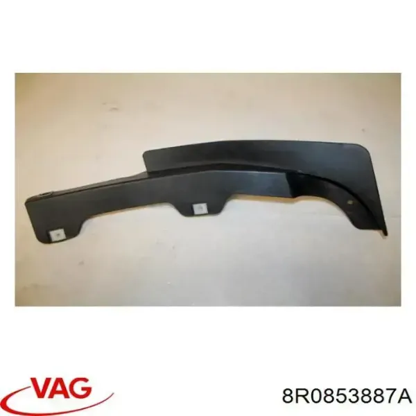8R0853887A VAG Спойлер переднего бампера левый
