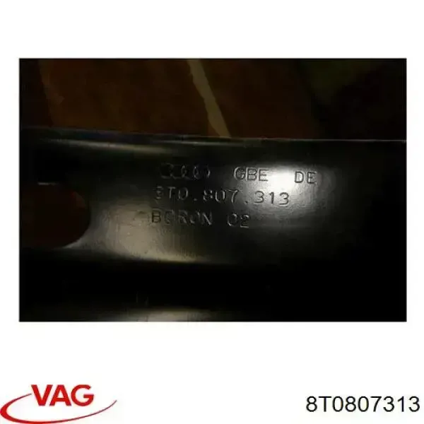 8T0807313 VAG Усилитель бампера заднего