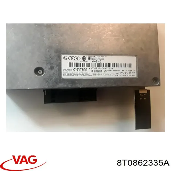 8T0862335F VAG Блок управление Bluetooth
