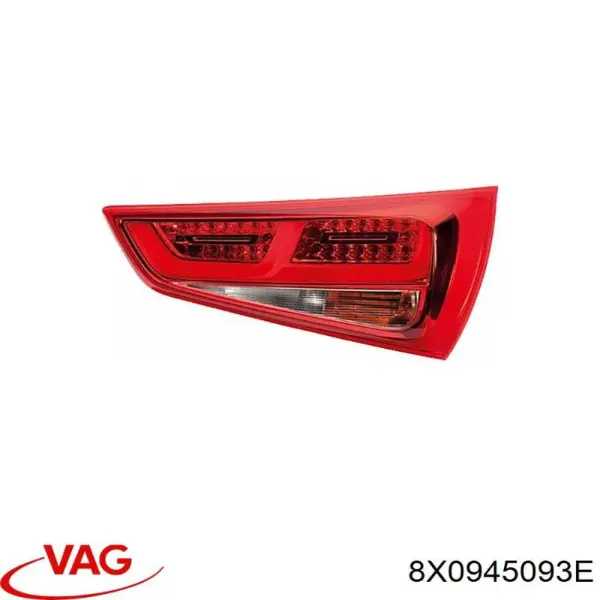 8X0945093E VAG Фонарь задний левый