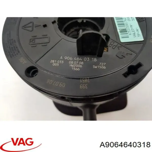 A9064640318 VAG Кольцо контактное, шлейф руля