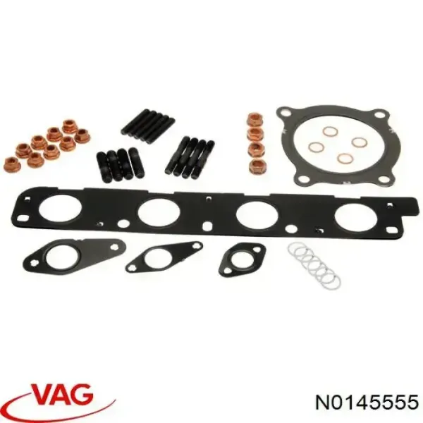 N0145555 VAG Болт (шпилька) выпускного коллектора