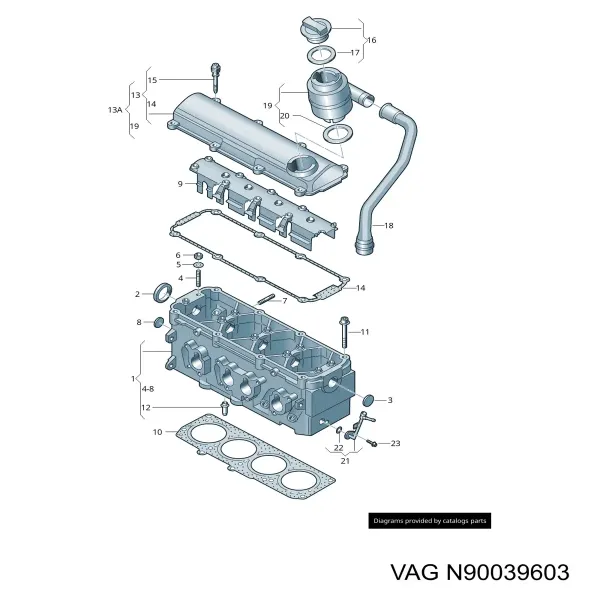 N90039603 VAG сравнить цены на Автопро