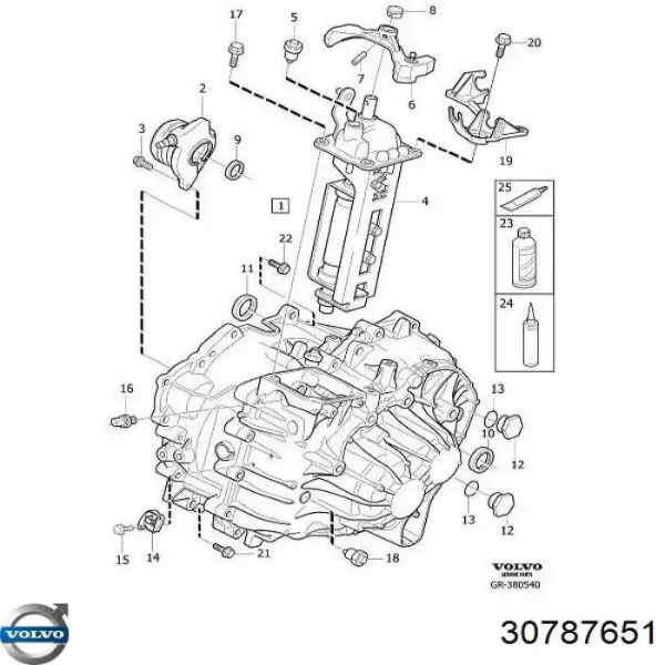 30787651 Volvo сравнить цены на Автопро