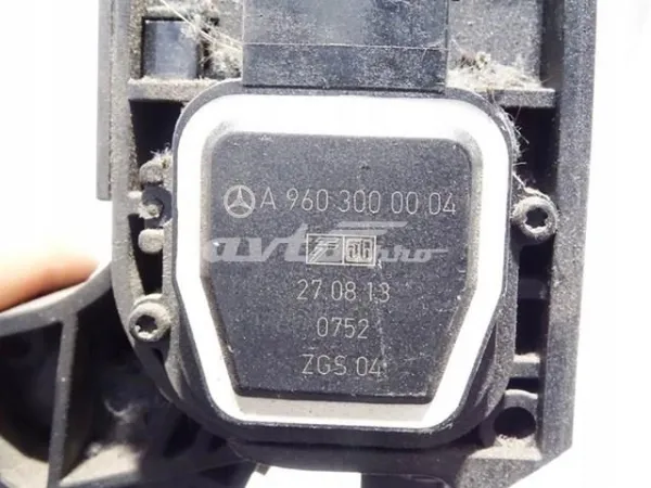 A9603000004 Mercedes | Педаль газа (акселератора) A 960 300 00 04 ...