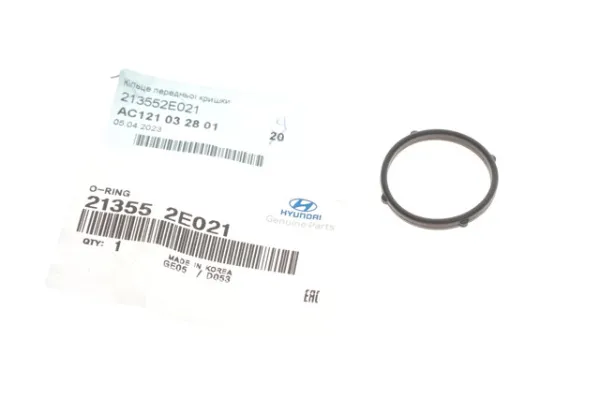 213552E021 Hyundai/Kia Прокладка передней крышки двигателя нижняя